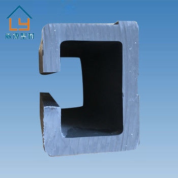 U Shape UPVC Window Frame Construction Building Material Different Design