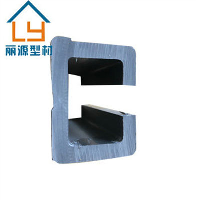 U Shape UPVC Window Frame Construction Building Material Different Design