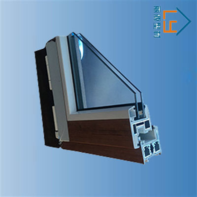 Fireproof UPVC Foam Profile Passive PVC Window And Door For Construction